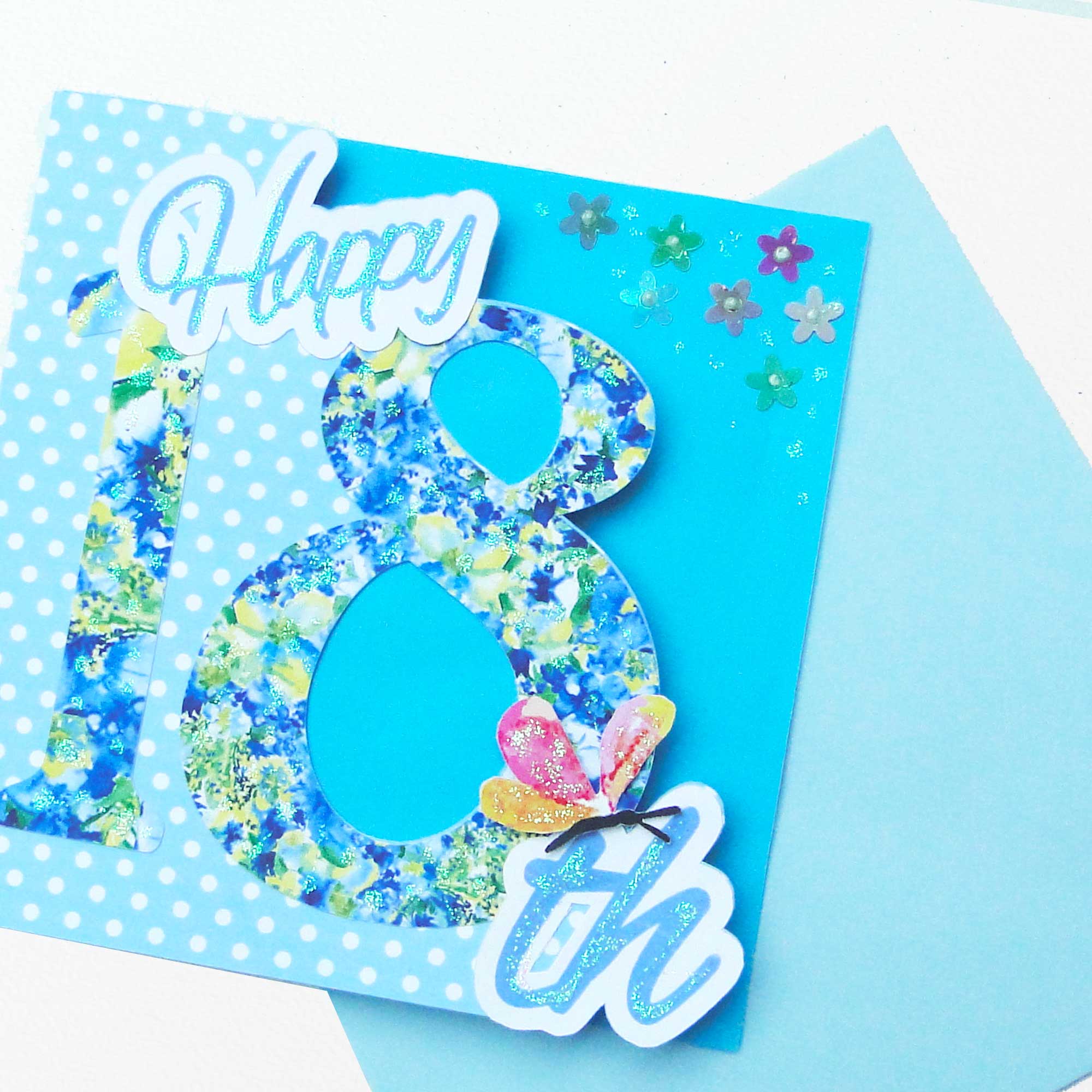 18th Birthday Card Paradis Terrestre