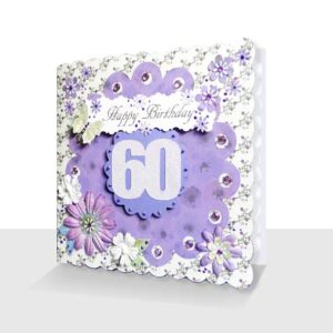 Unique 60th Birthday Cards Luxury Cards - Paradis Terrestre