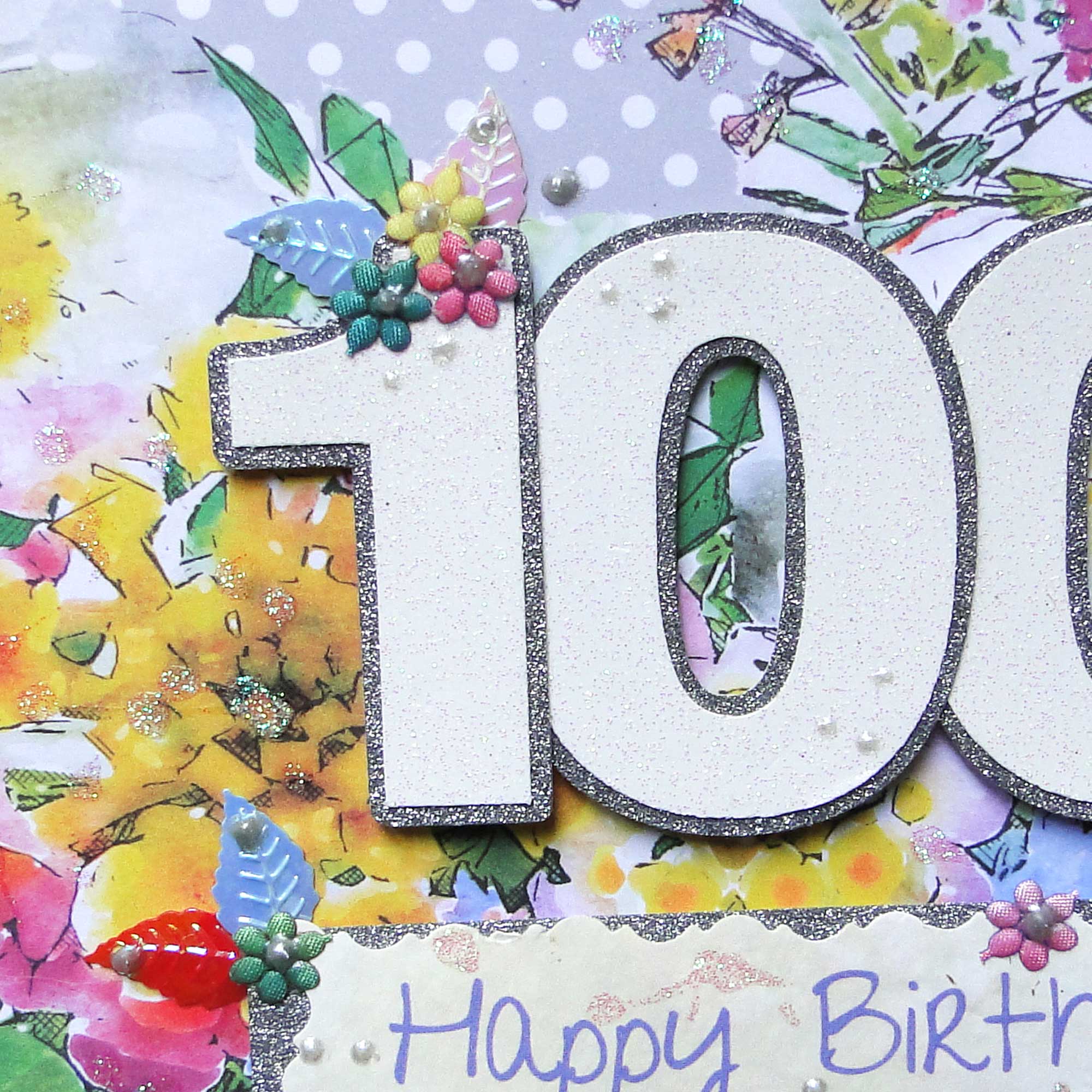 100th Birthday Card Printable