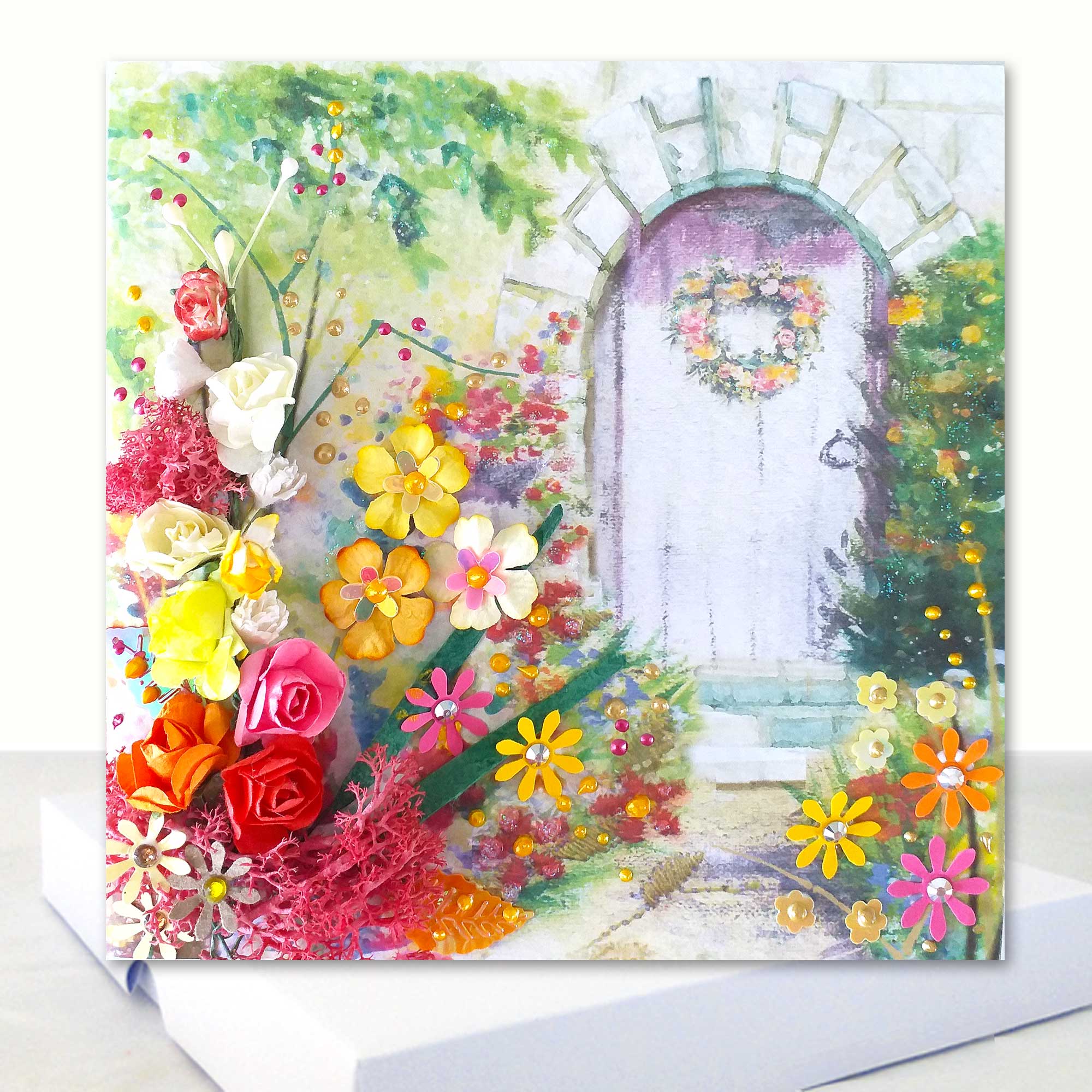 Secret Garden Boxed Card Luxury All Occasion 3D Card